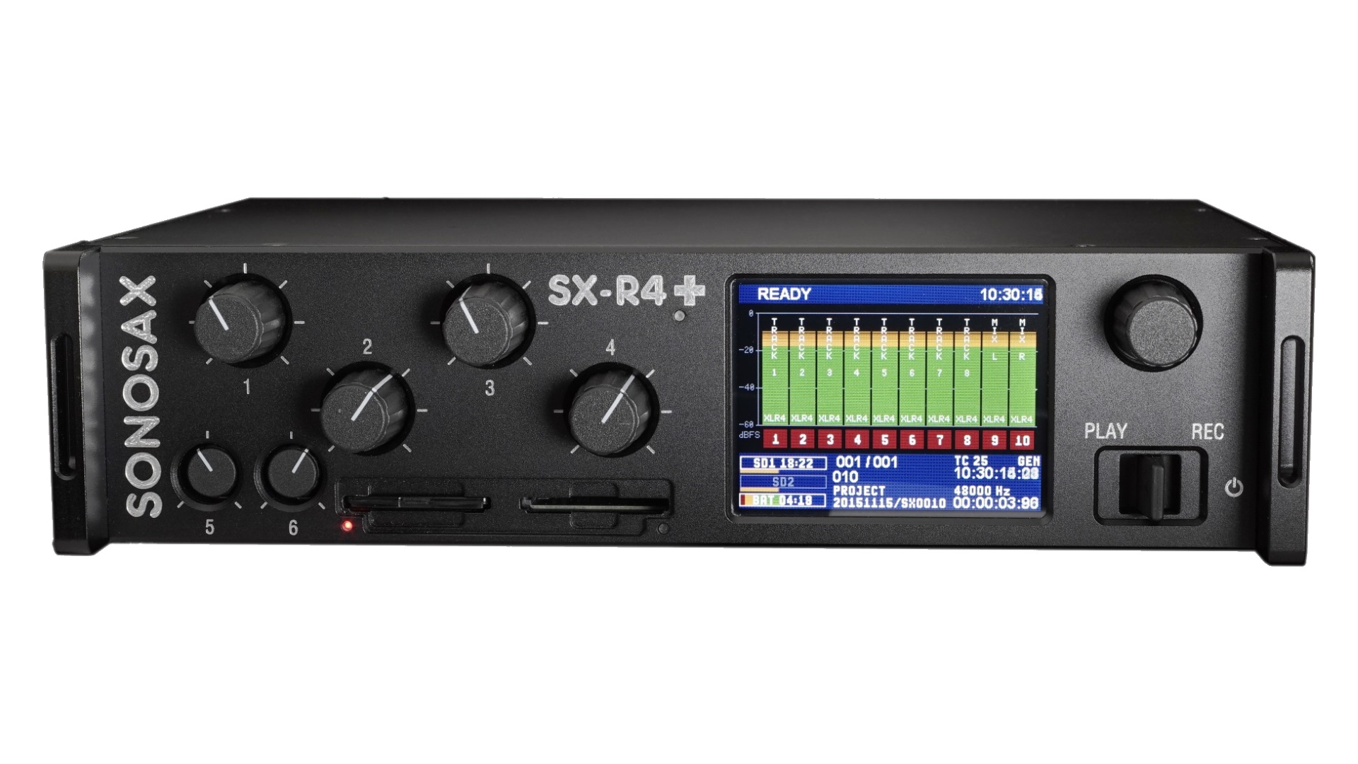 Audio Recorder SONOSAX SX-R4+